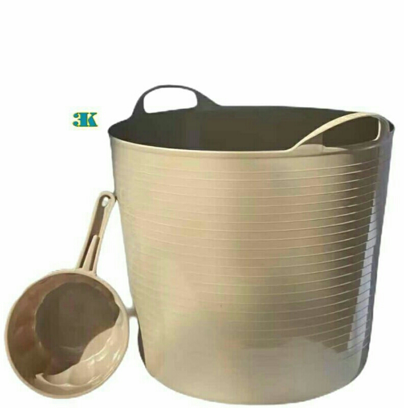 TRIPLE K 60 LITERS MULTIFUNCTIONAL LARGE CAPACITY ROUND TIMBA/BUCKET ...