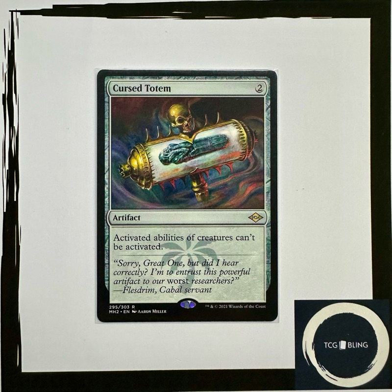 Cursed Totem MTG - MH2 (Regular) | Shopee Philippines