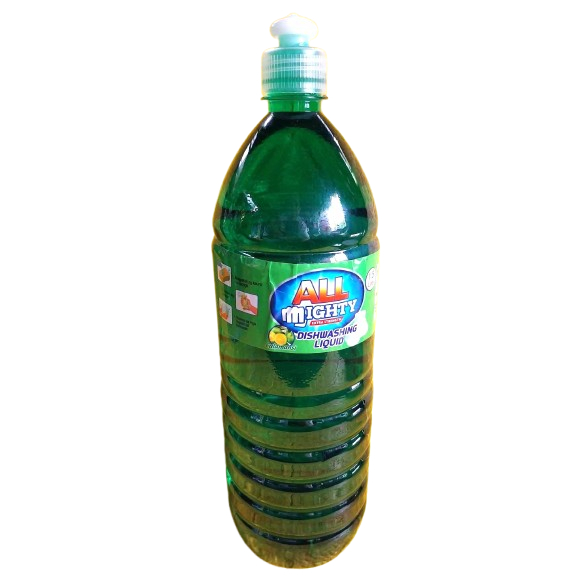 ALL MIGHTY Dishwashing Liquid Extra Strength [DARK GREEN] (1.5 Liter ...