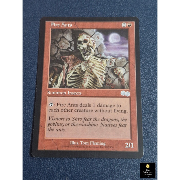 Magic the Gathering - MTG Card Game - Fire Ants - USG (NF) [RED] / [ID ...