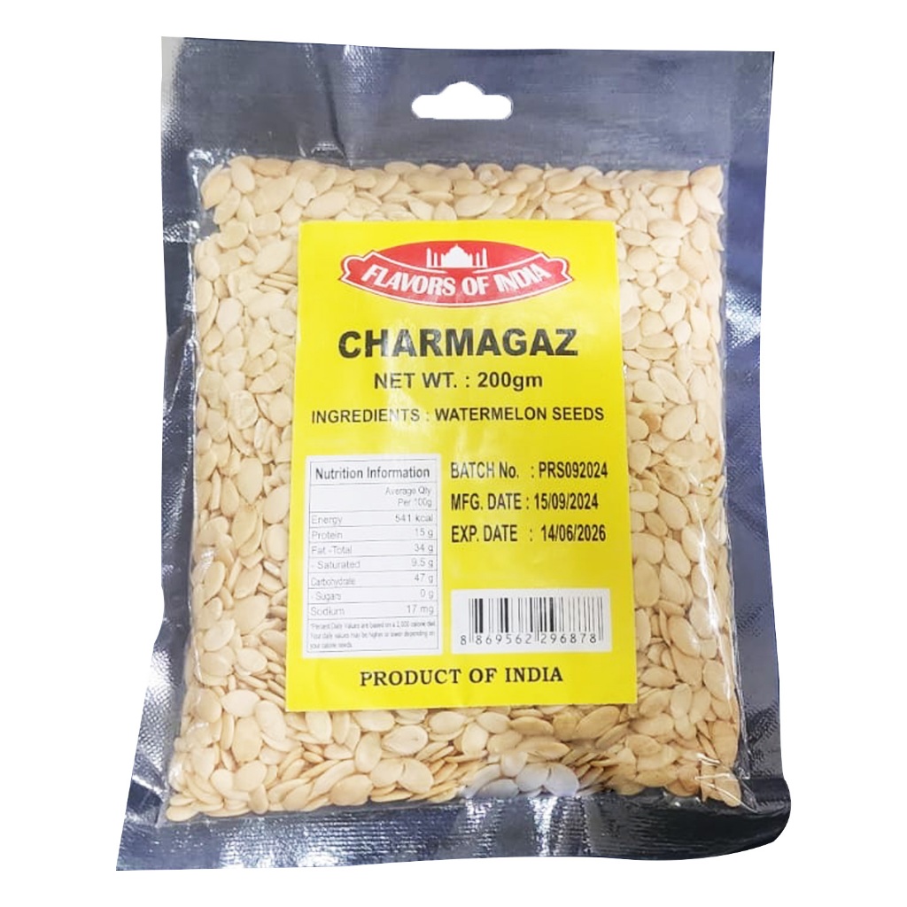 Flavours of India Charmagaz - 4 types of melon Seeds - 200g ( Made In ...