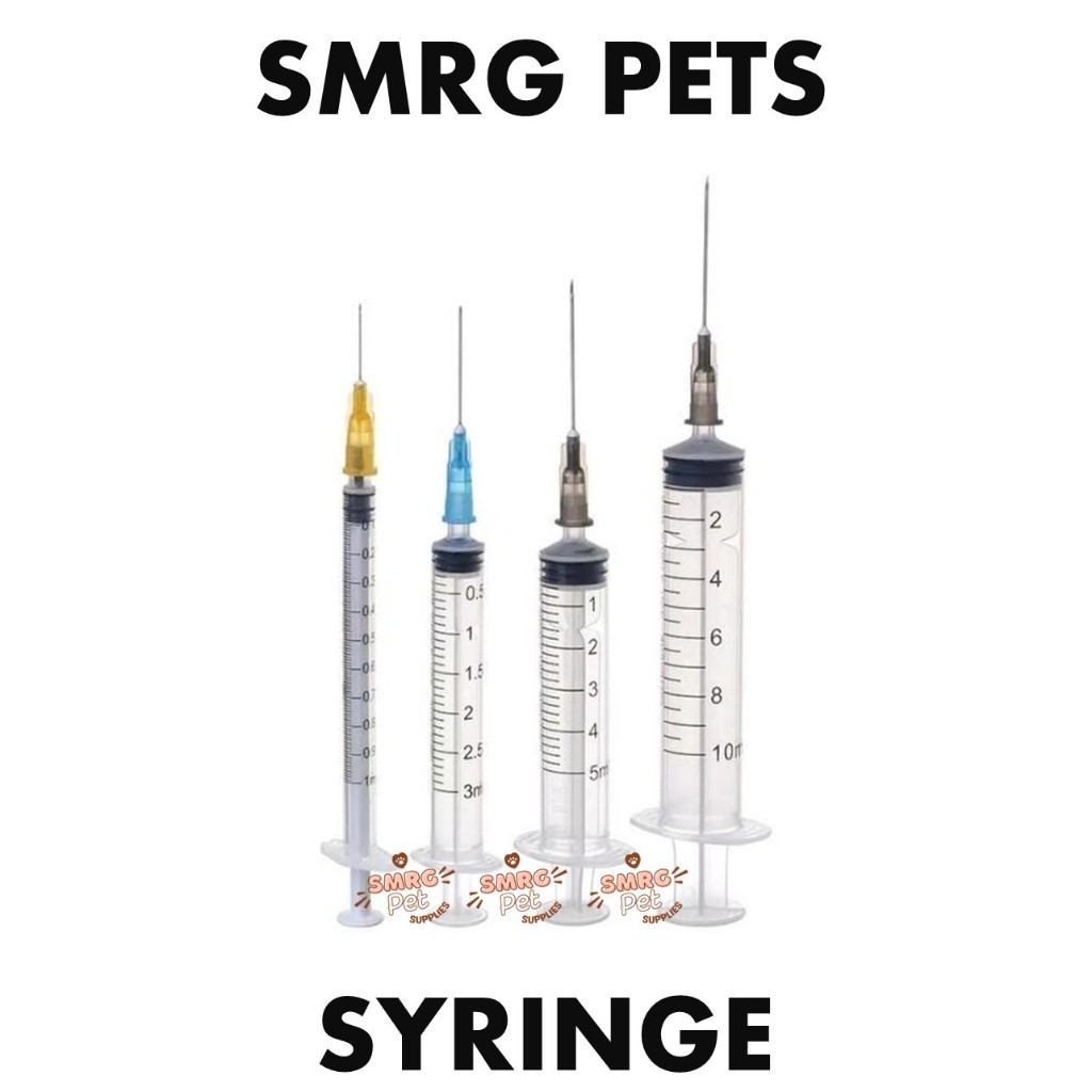 Pet Kingdom SMRG Pets Disposable Syringe with Needle Injection per ...