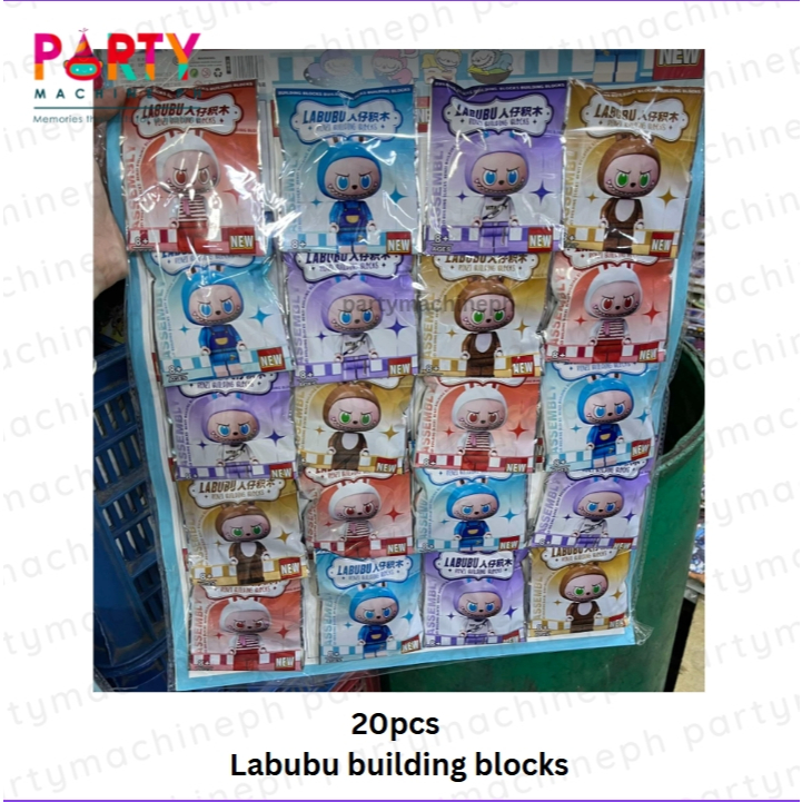 20pcs Labubu Building Blocks Toy Figure / Labubu Giveaways / Labubu ...