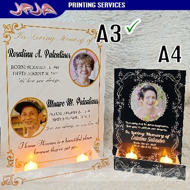 A3 Personalized Memorial Sintra for UNDAS/COMMEMORATIVE DISPLAY for ...