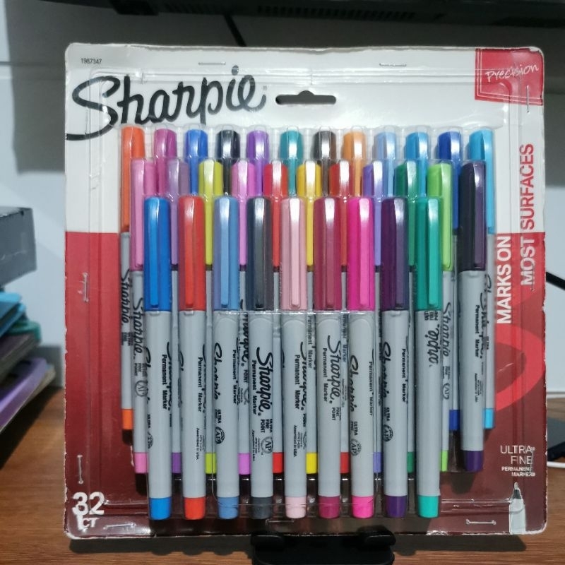Sharpie precision permanent marker 32ct | Shopee Philippines