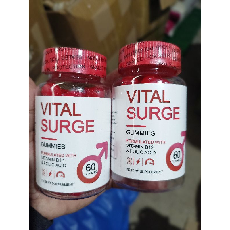 VITAL SURGE GUMMIES 60GUMMIES | Shopee Philippines
