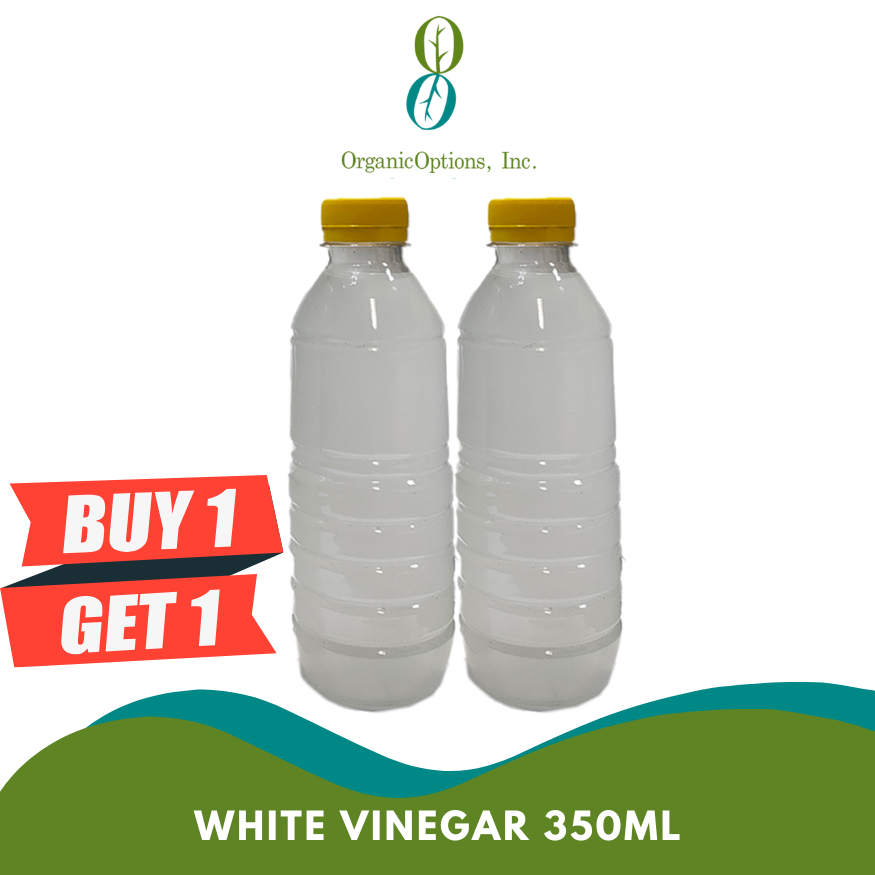OrganicOptions White Vinegar 1L, 500ml, 350ml | Shopee Philippines