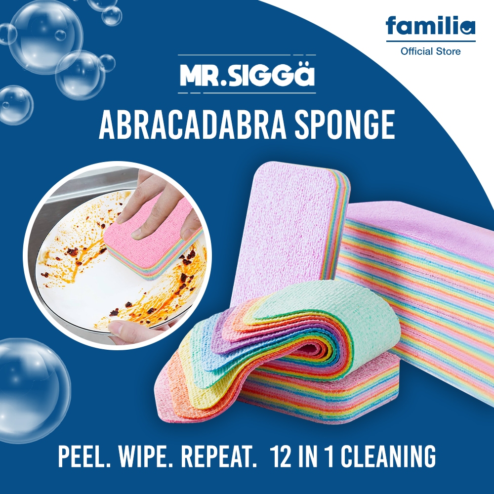 Mr. Sigga Abracadabra Sponge | PVA Microfiber for Dishwashing, Cars ...