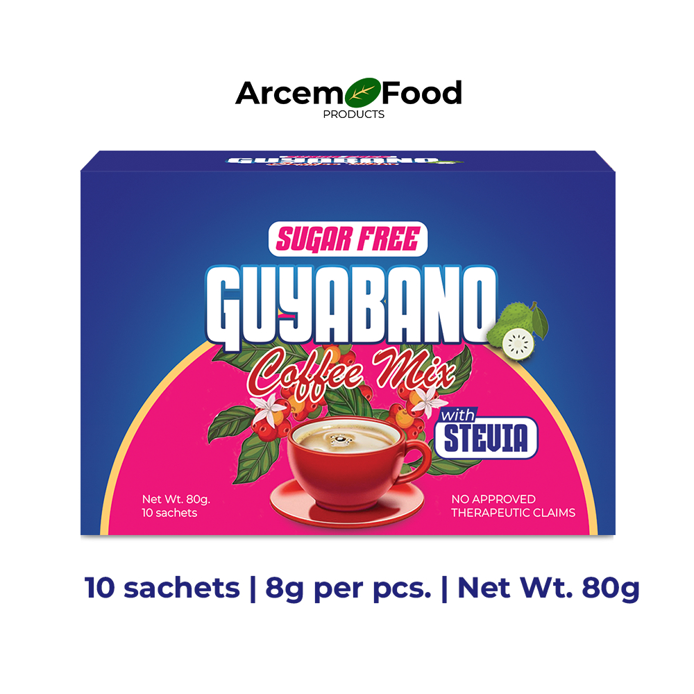 Arcem Food No Sugar Guyabano Coffee Mix | Shopee Philippines
