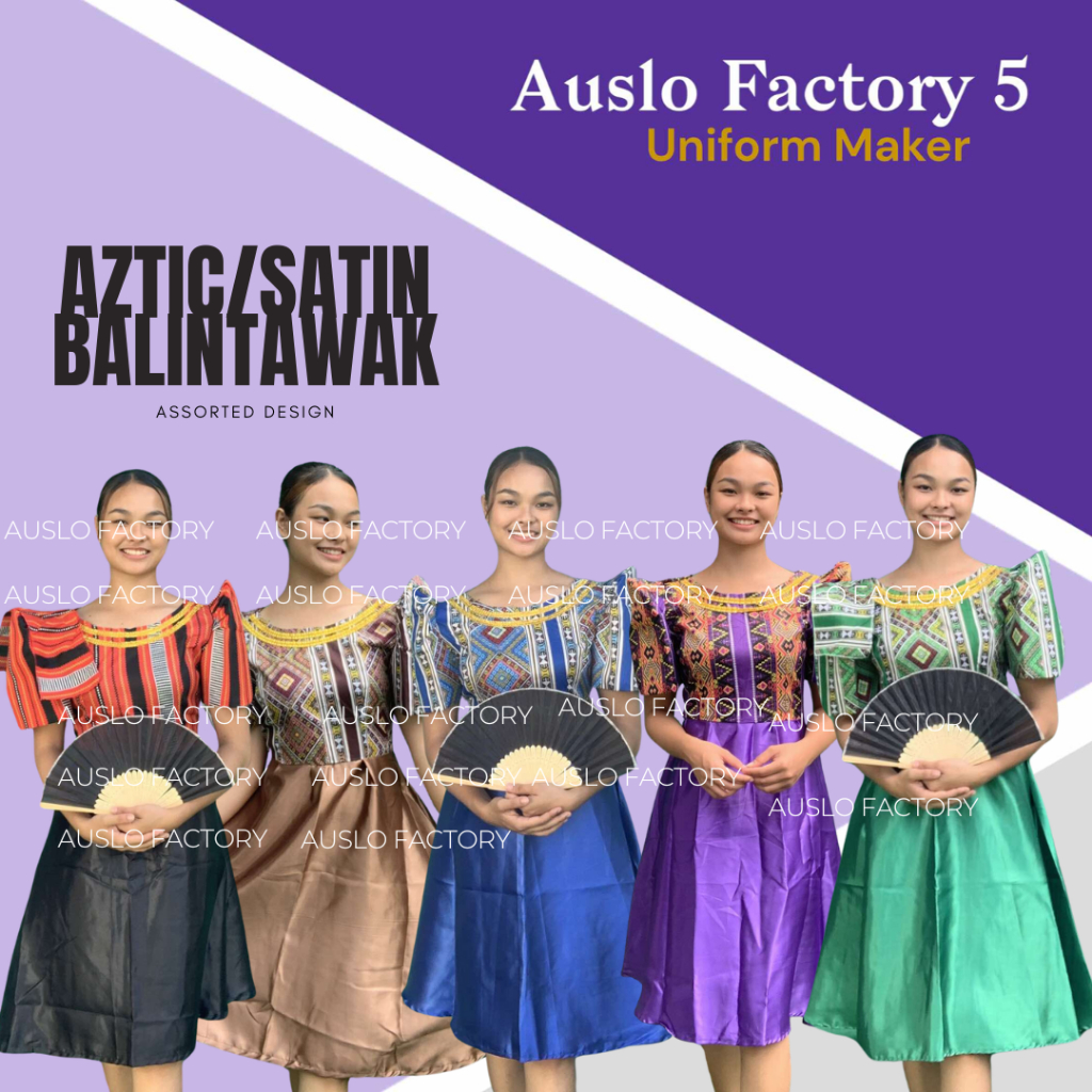 Auslofactory Five Filipiniana Costume Kasuotang Pilipino Traditional ...