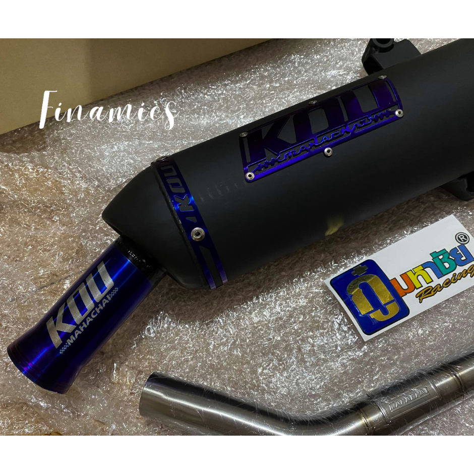 KOU POWERPIPE V4 BLUE TIP HONDA CLICK 125/150 | Shopee Philippines