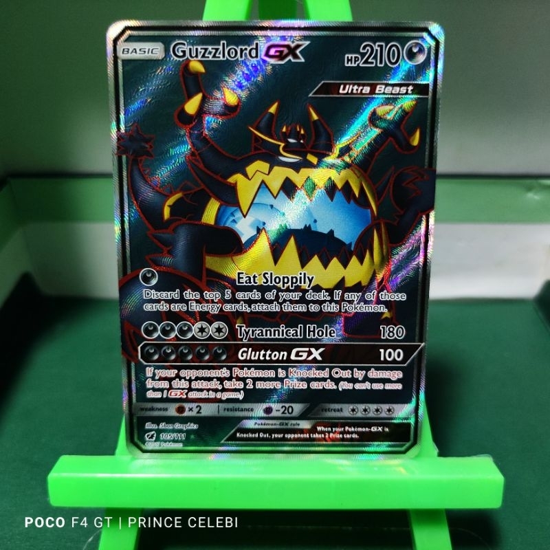 Pokemon TCG - Guzzlord GX Full Art | Shopee Philippines