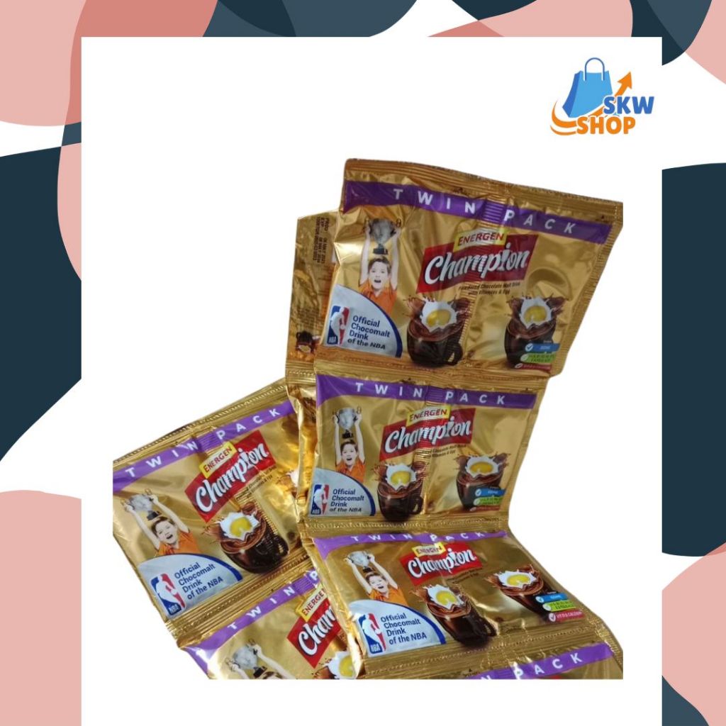 energen champion twin pack 60g | Shopee Philippines