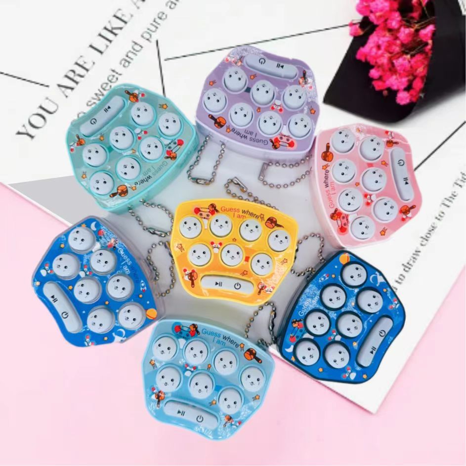 Mini Quick Push Finger Pressure Game Console Whack-A-Mole Game Toy with ...