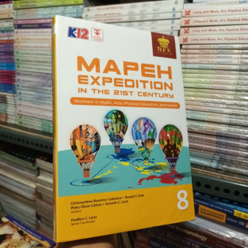 MAPEH EXPEDITION IN THE 21ST CENTURY GRADE 8 SECOND HAND | Shopee ...