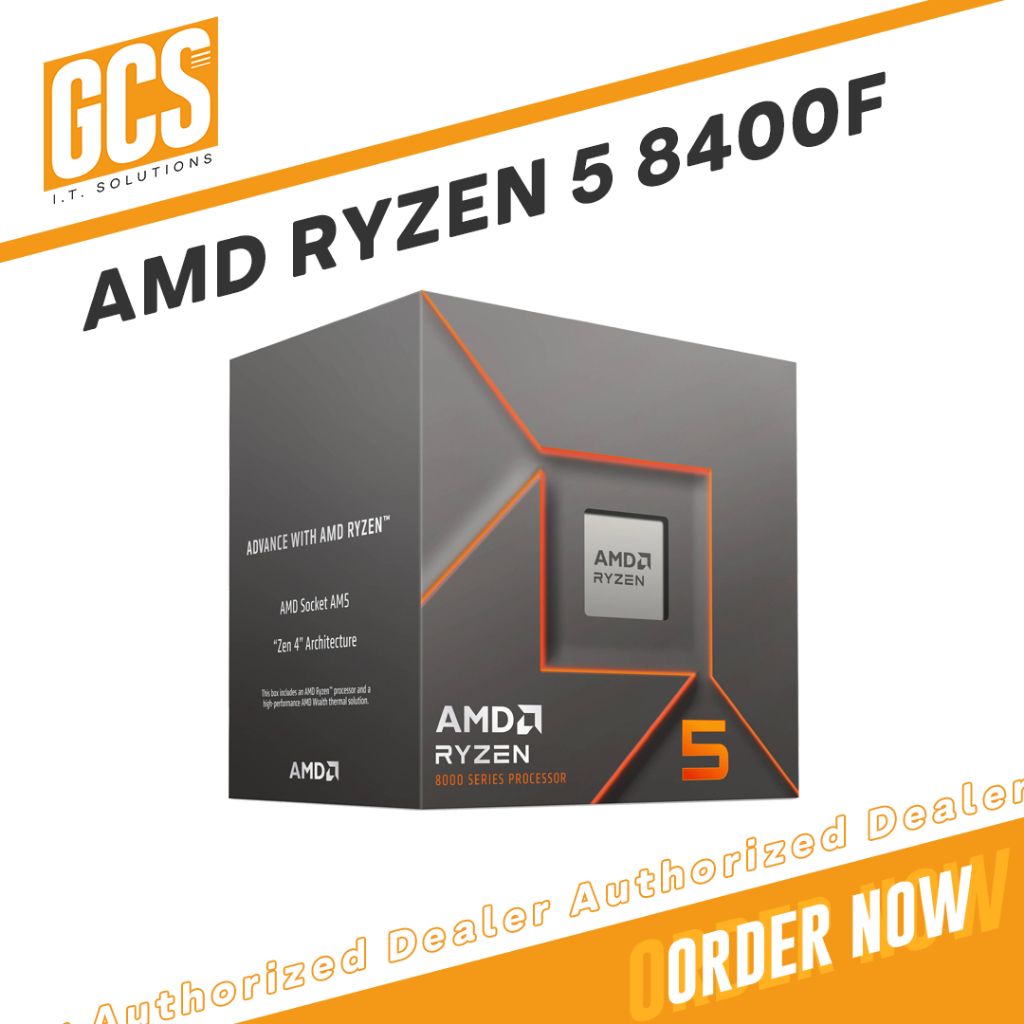 AMD Ryzen 5 8400F CPU AM5 Processor Box and Tray Unit | Shopee Philippines