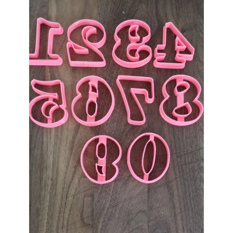 Number Cutter Fondant Cookie Cake | Shopee Philippines