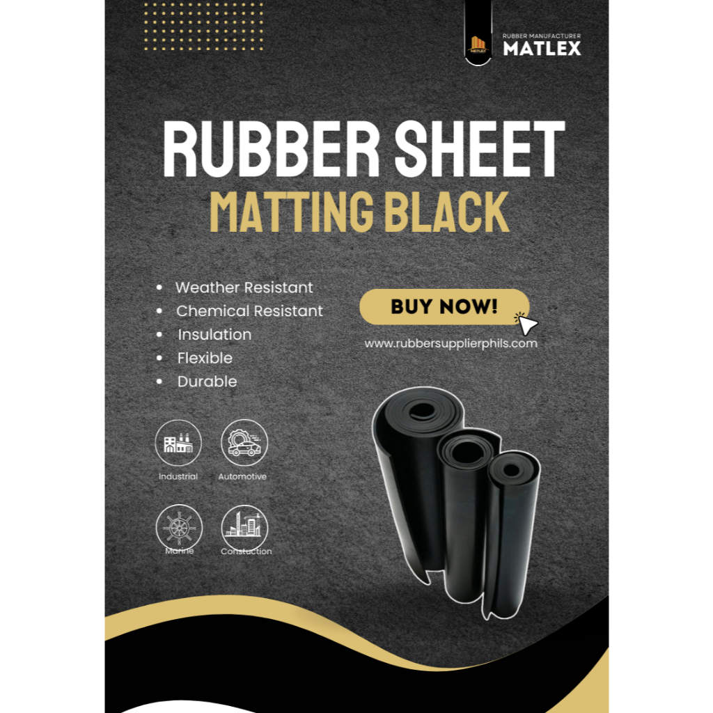 Matlex Rubber Sheet Matting 12mm Thickness Heavy Duty | Shopee Philippines