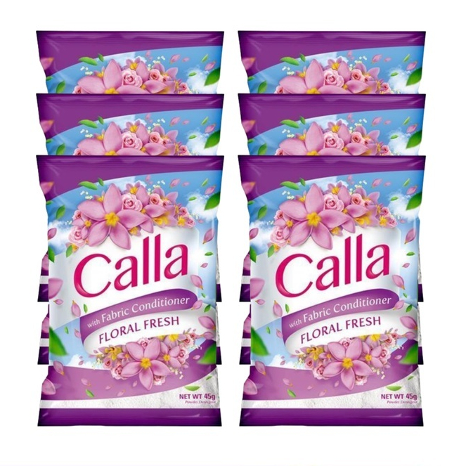 Calla Powder (VIOLET) 45g x 6s | Shopee Philippines
