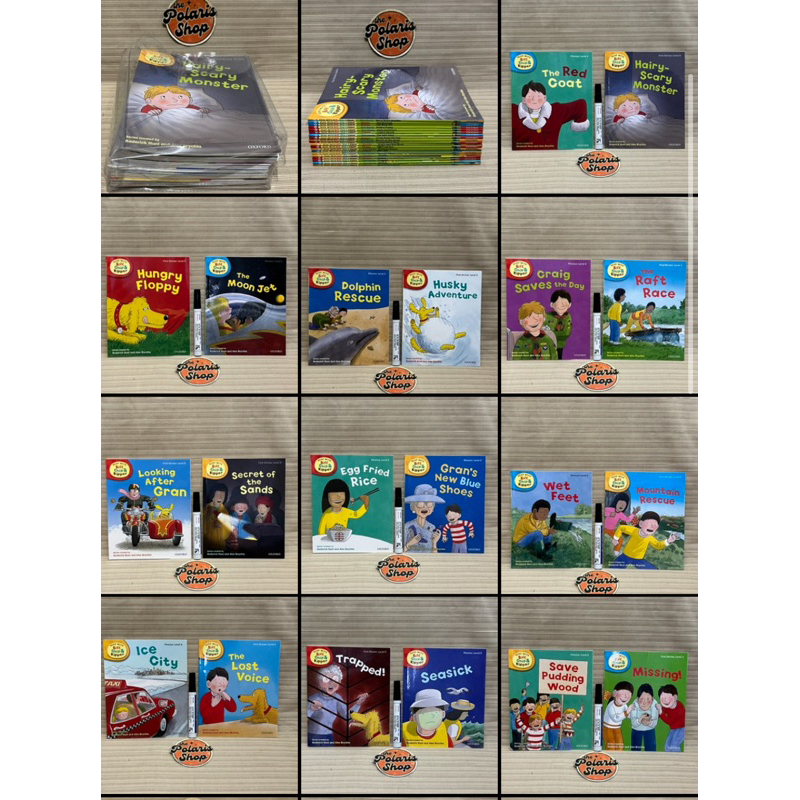Preloved♥️ Bundle 20pcs PHONICS & FIRST STORIES lvl 4-6 READ WITH Biff ...