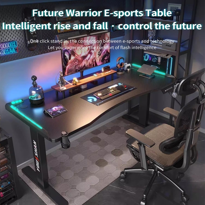 Electric Standing Desk Gaming Table Electric Lift Table Computer Table Office Table Study Table ...