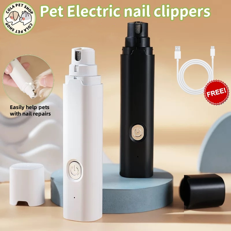 Pet Electric Nail Clippers USB Charging Cat Dog Paws Nail Grinder ...