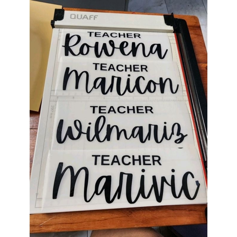 HTV Or Heat Transfer Vinyl, Customize Name, Letters For Any Fabrics ...