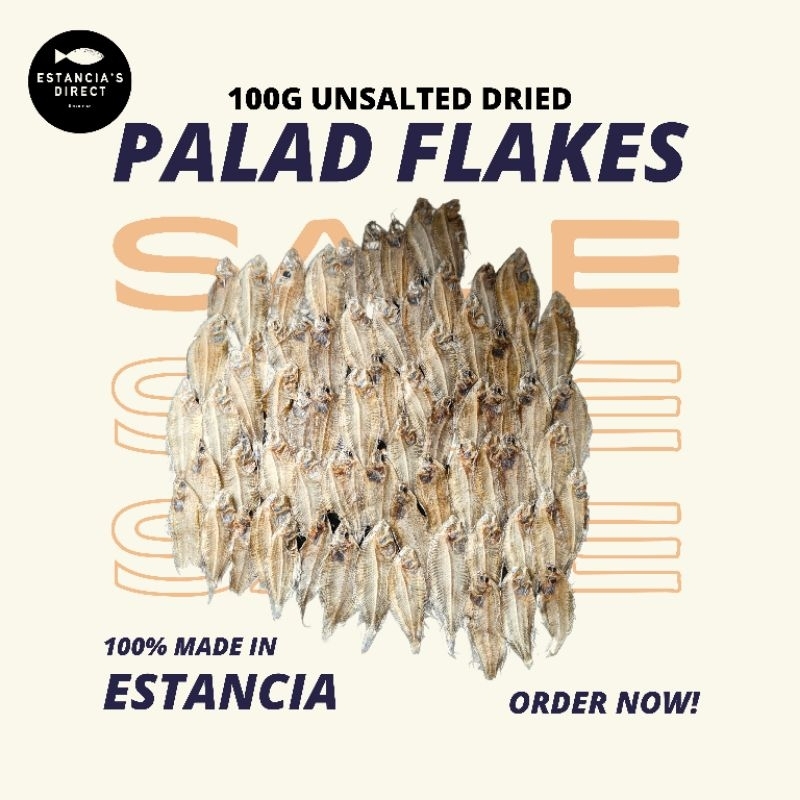 Palad Flakes / Banig Fish from Estancia, Iloilo - 100g, Premium Quality ...