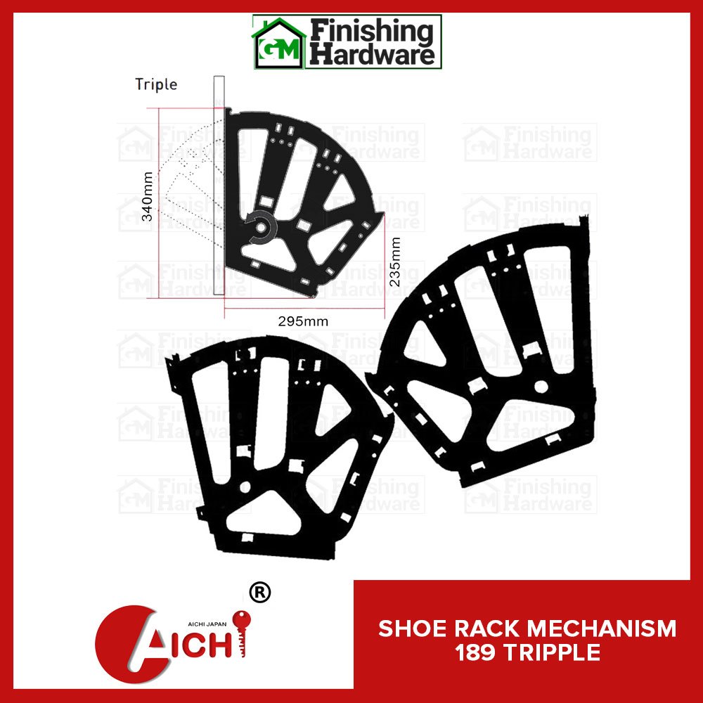 Shoe Rack Mechanism 189 (Tripple Pull Down) | Shopee Philippines