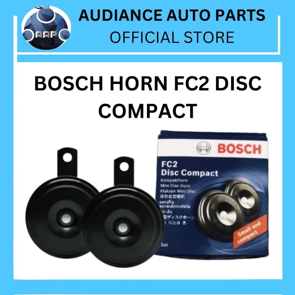 ORIGINAL BOSCH FC2 DISC COMPACT HORN | Shopee Philippines
