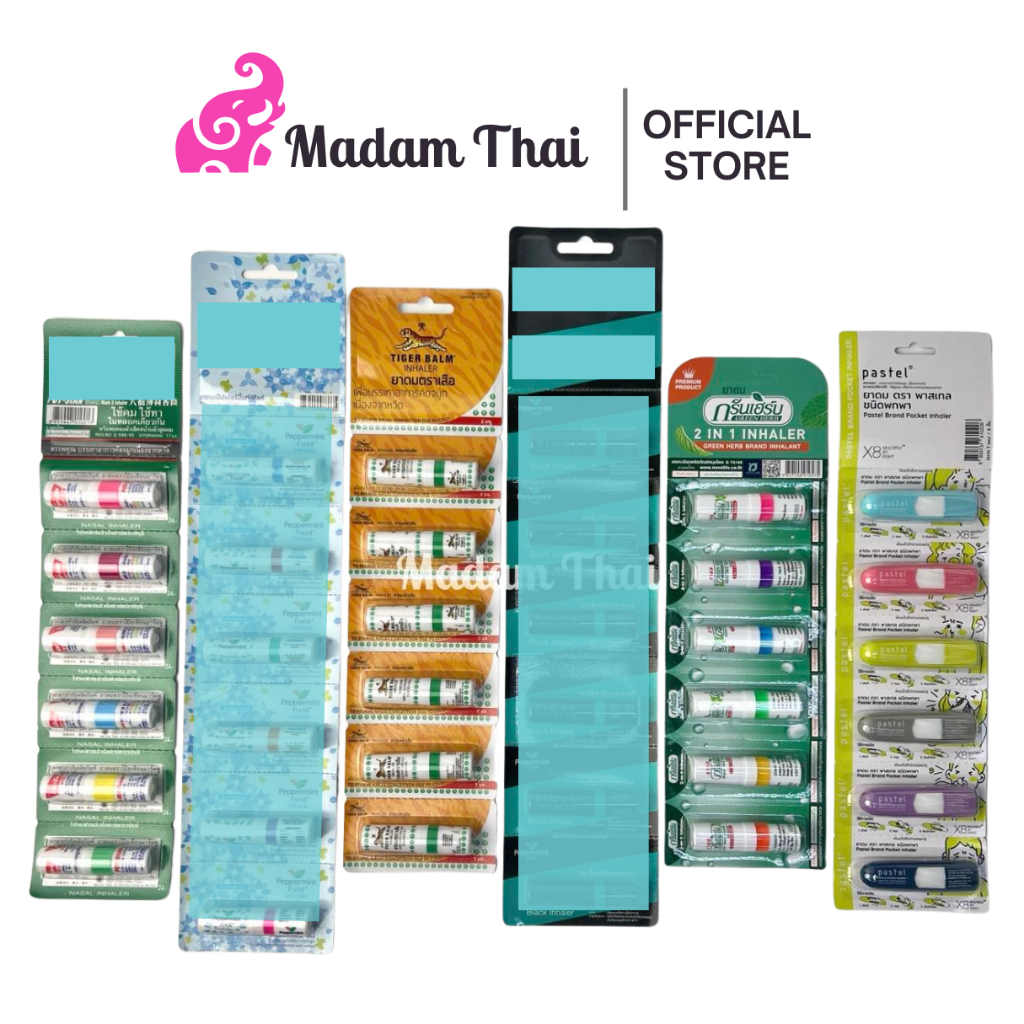 [PACK OF 6 & 12] BANGKOK THAILAND 2in1 ESSENTIAL OILS ASSORTED ...