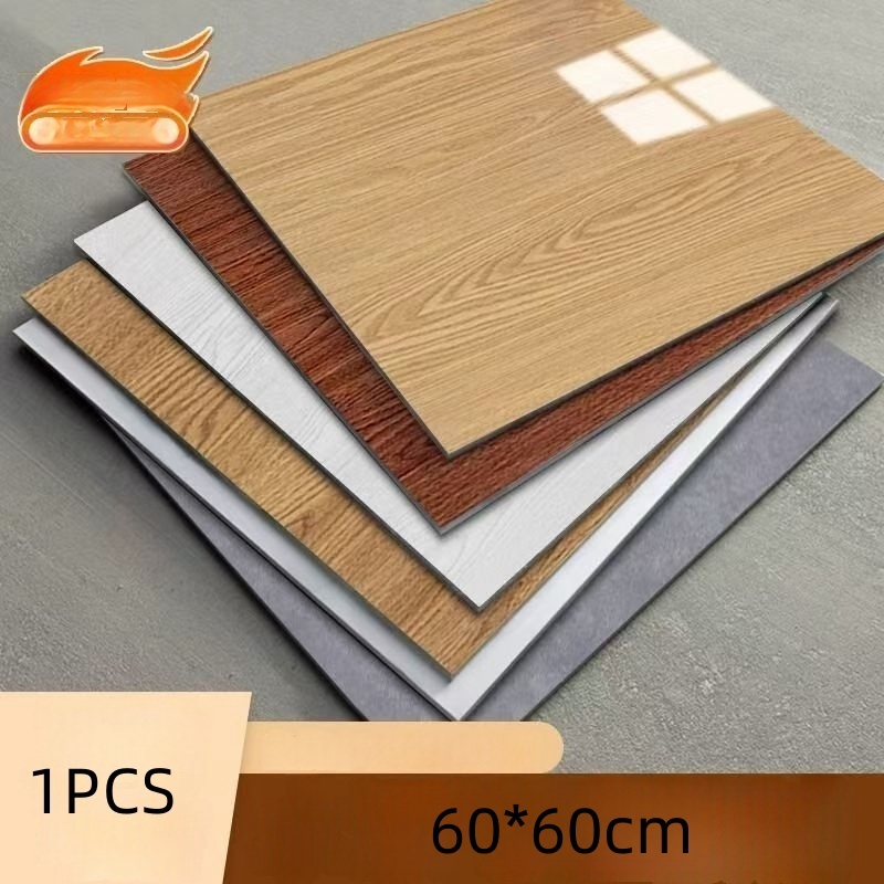 Vinyl Tiles PVC Floor Stickers Flooring Waterproof Anti-Fouling ...