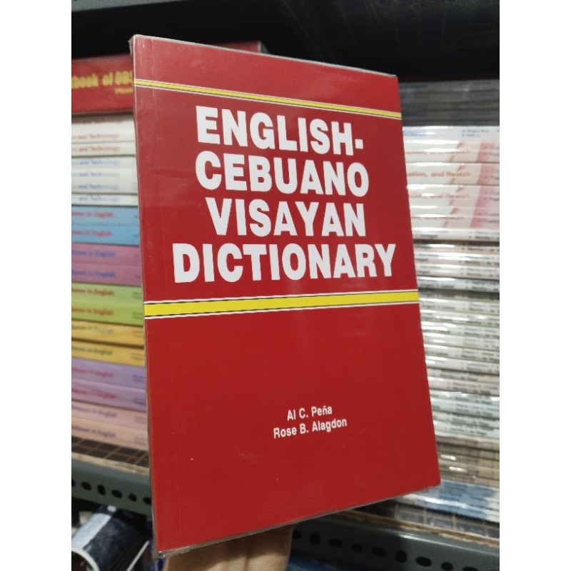 ENGLISH-CEBUANO VISAYAN DICTIONARY ( BRAND NEW ) | Shopee Philippines