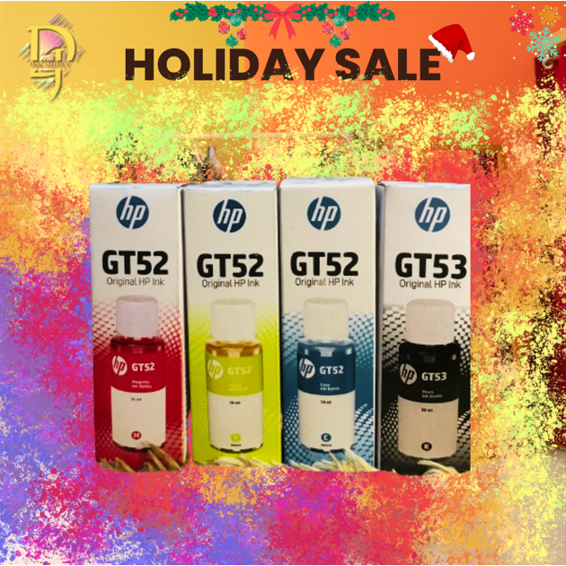 HP GT53 / GT52 Genuine Ink Compatible with HP Smart Tank Printer: 115 ...