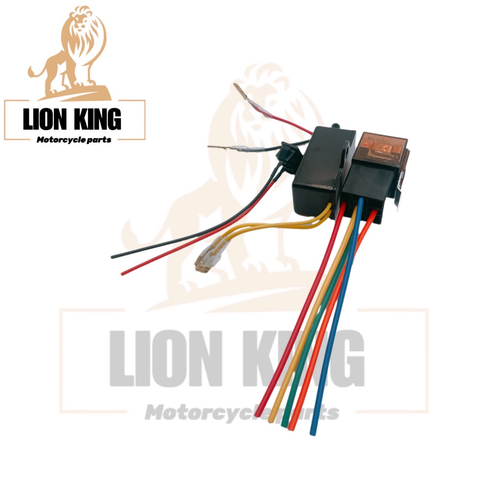 RAPID BACKFIRE ADJUSTABLE 12V RELAY SET AND SWITCH FOR ALL MOTORCYCLE ...