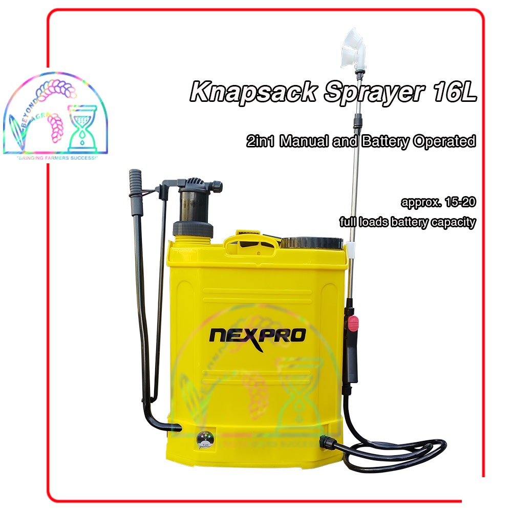 Knapsack Knap sack Backpack back pack Sprayer 2 in 1 Operation Manual ...