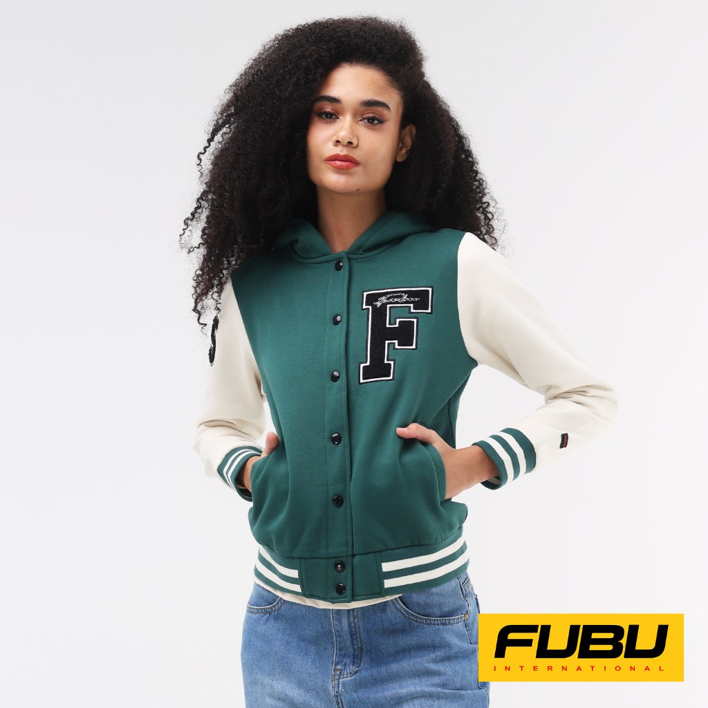 Fubu Girls Varsity Jacket QGT14-0005 | Shopee Philippines