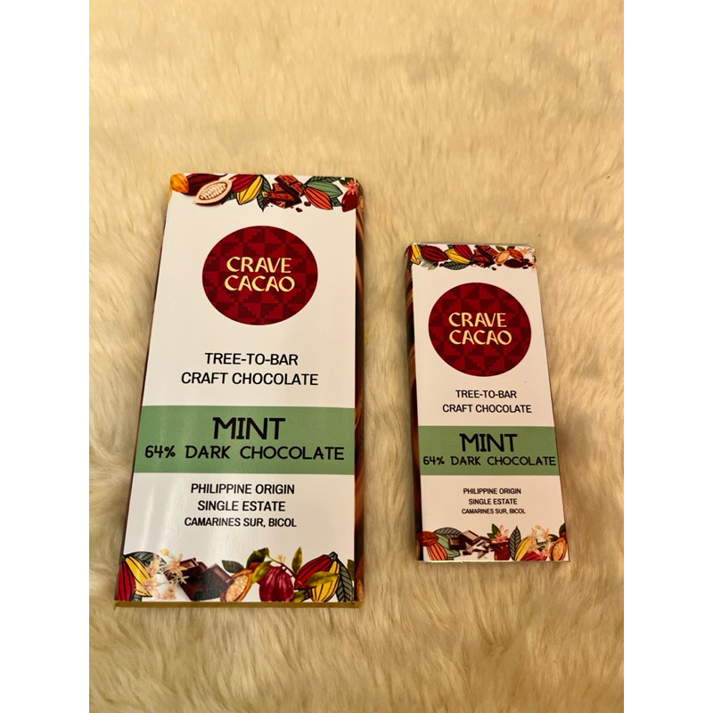 Crave Cacao Mint Dark Chocolate | Shopee Philippines