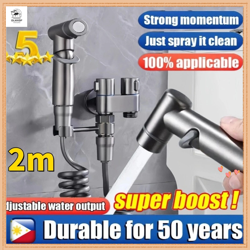 Handheld Bidet Sprayer Set Spray Gun Bathroom Self-Cleaning Handheld ...