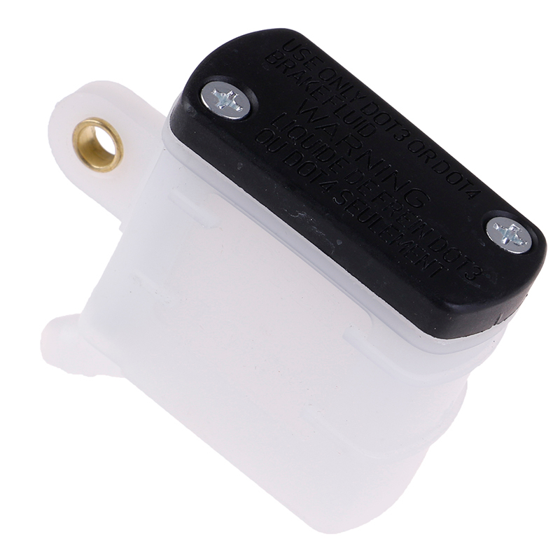 Universal Motorcycle Brake Master Pump Fluid Tank Clear Brake Reservoir ...
