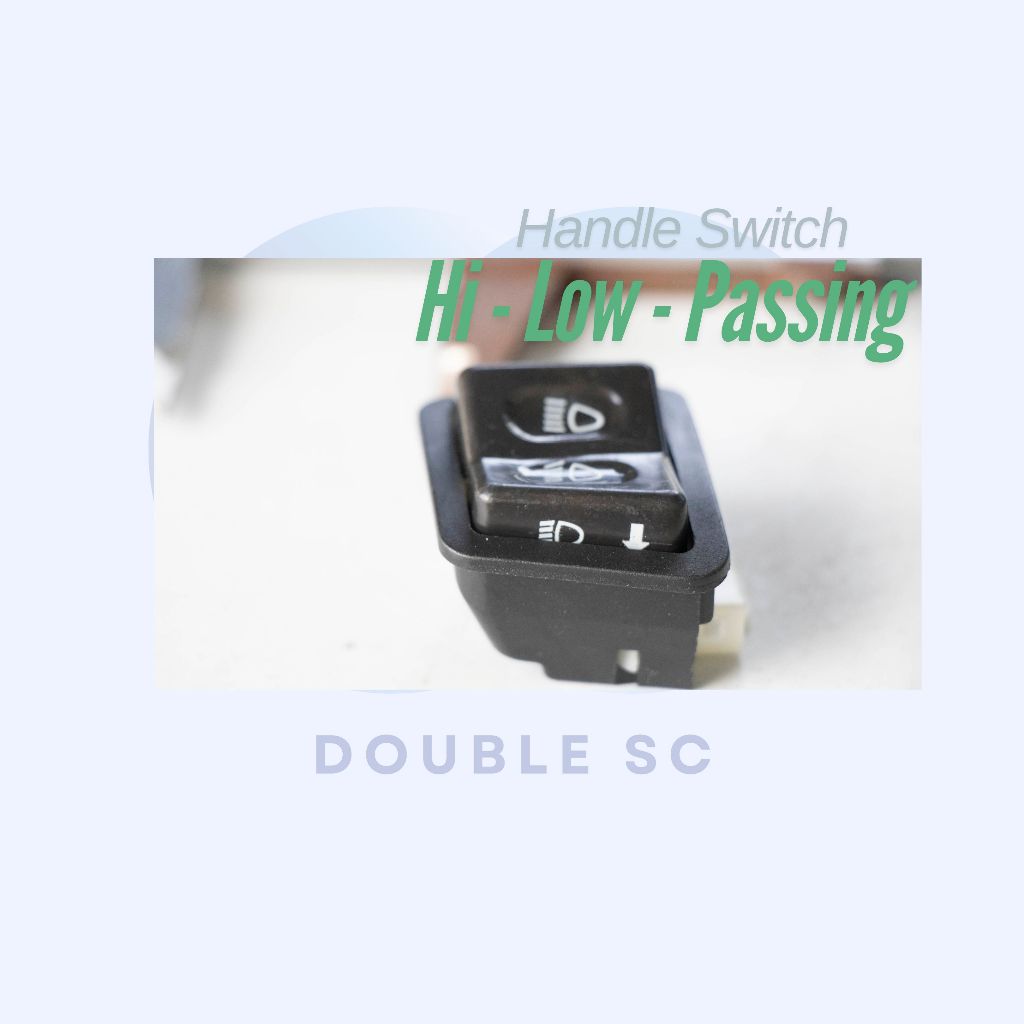 Head light Hi/Low Switch (big) with passing Light Control for ...