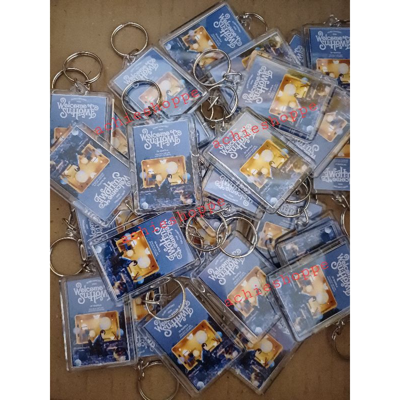 PERSONALIZED ACRYLIC KEYCHAIN 12.00 PER PIECE MINIMUM ORDER = 30pcs ...