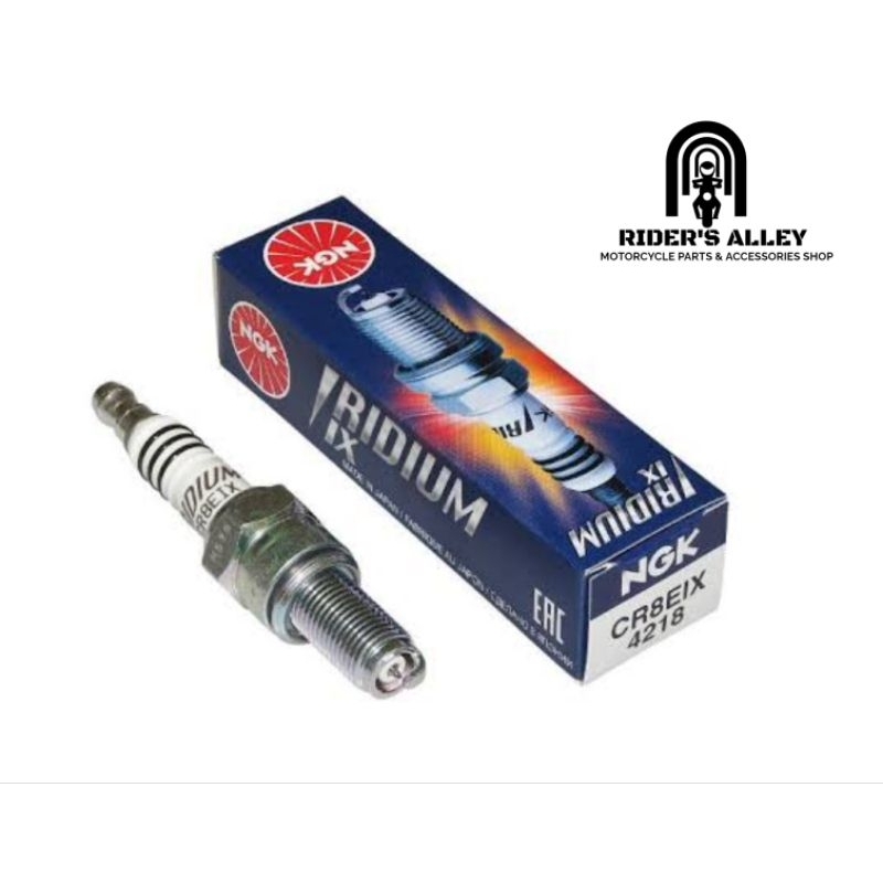 NGK Spark Plug CR8EIX Iridium ((BARAKO 175, BARAKO 175-II, RAIDER 125/150 carb/SNIPER 150 ...