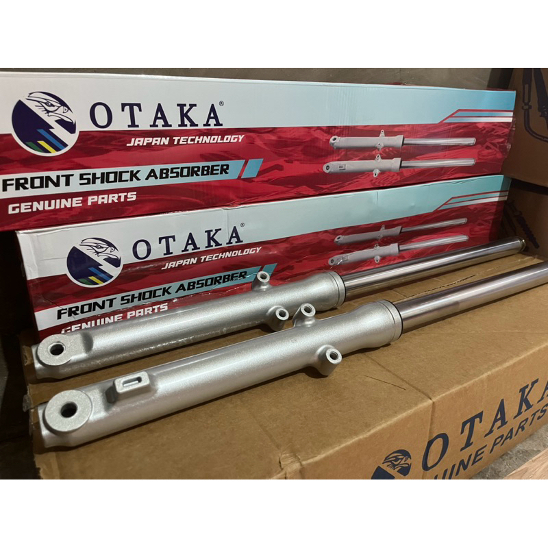 FRONT SHOCK ABSORBERS FOR BAJAJ CT100 AND CT125 SET ORIGINAL OTAKA ...
