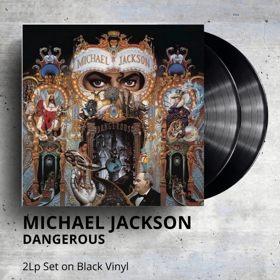 Michael Jackson - Dangerous | Brand-New & Sealed | Vinyl Records ...
