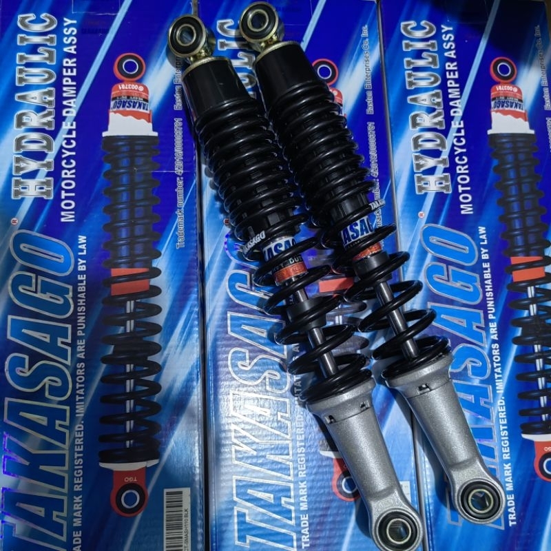 TAKASAGO REAR SHOCK FOR SMASH 110 - 340MM (SET) | Shopee Philippines