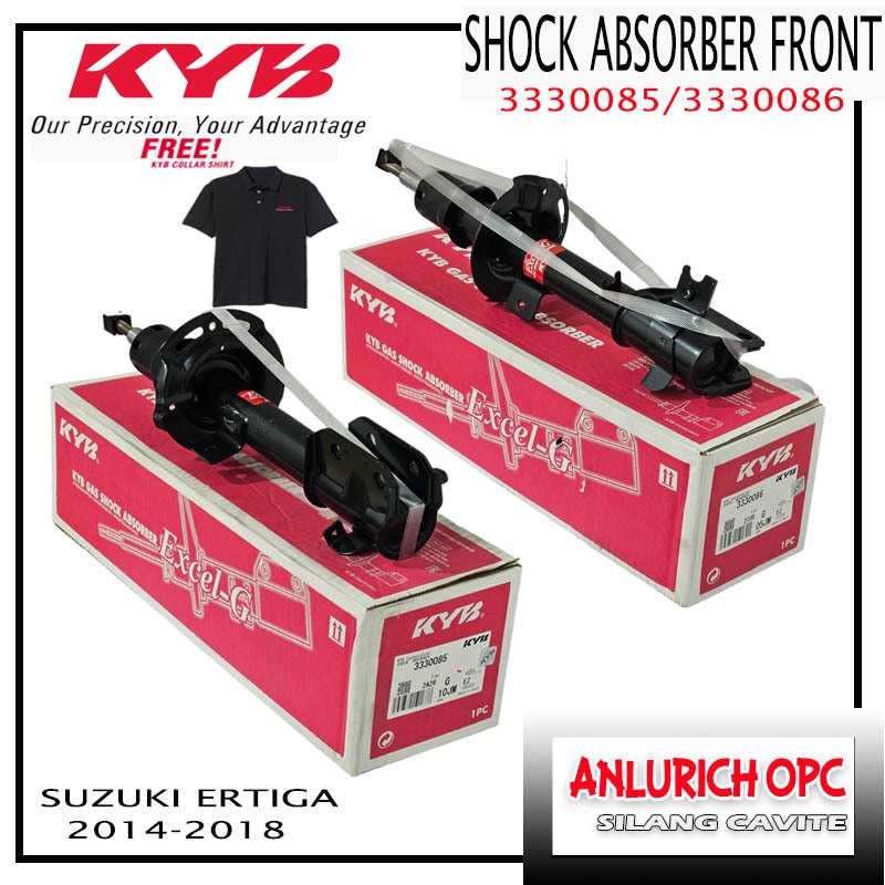 KYB FRONT SHOCK ABSORBER SUZUKI ERTIGA 2014-2018 SET ( LEFT & RIGHT ...