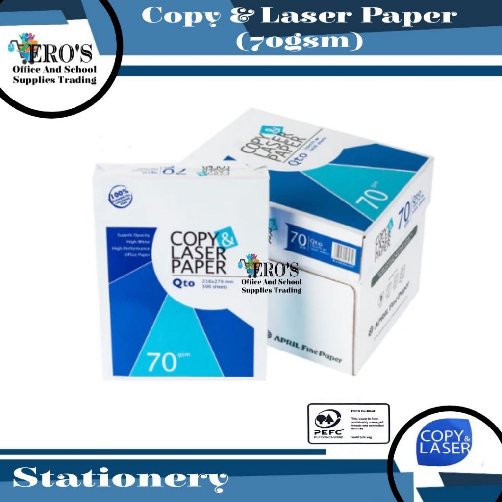 Copy & Laser Office Paper (70 gsm) | Shopee Philippines