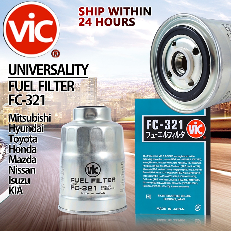 Vic Fuel Filter FC-321 Oil Filter For MitsubishiL300/Isuzu/Hyundai ...