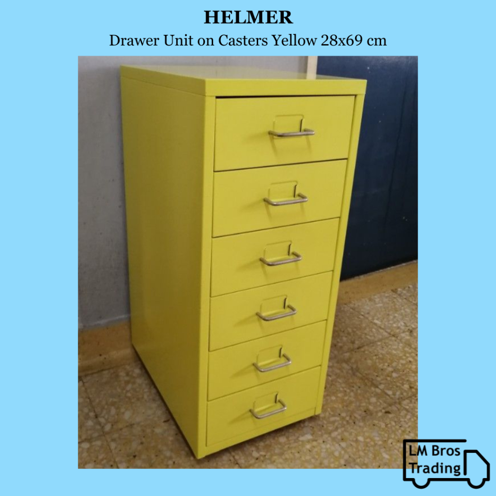Helmer Drawer unit (6 layers) on castors 28x69 cm | Shopee Philippines